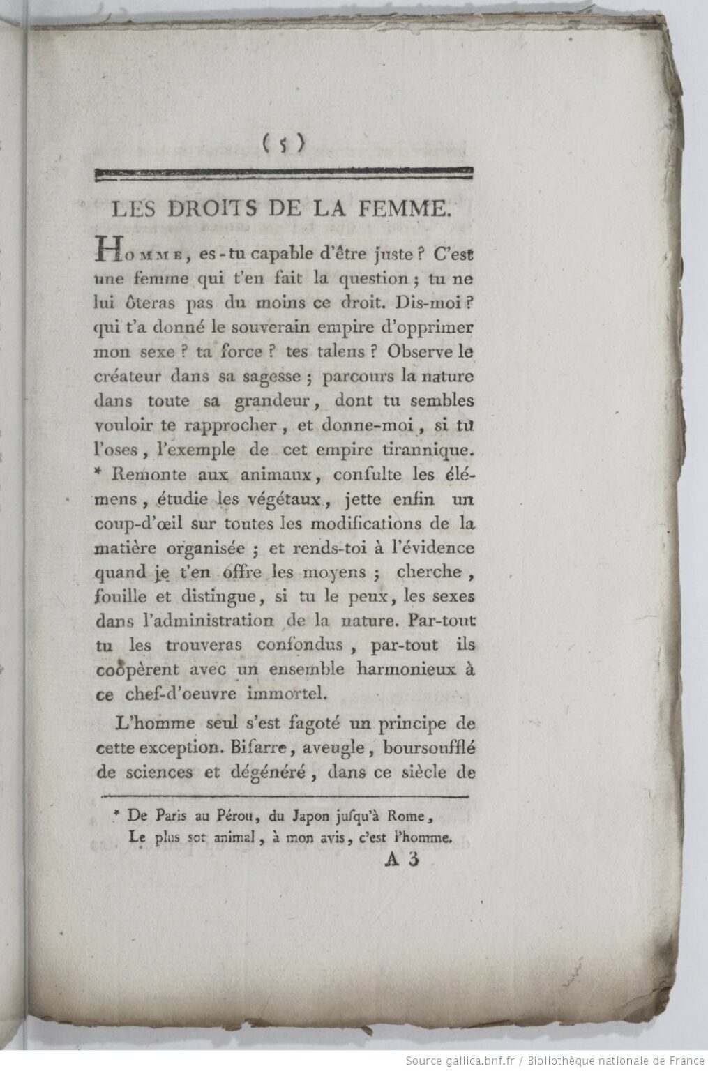 O comme Olympe de Gouges - Souvenirs d'ancêtres